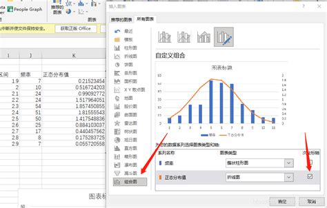 excel2019画正态分布图和正态曲线组合图 csdn博客