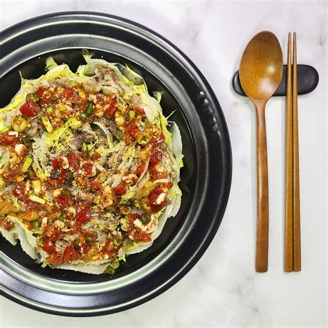 소고기 배추찜 우삼겹 알배추찜 간장양념소스