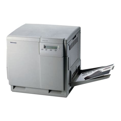 Tektronix Phaser 740n Specifications Pdf Download Manualslib