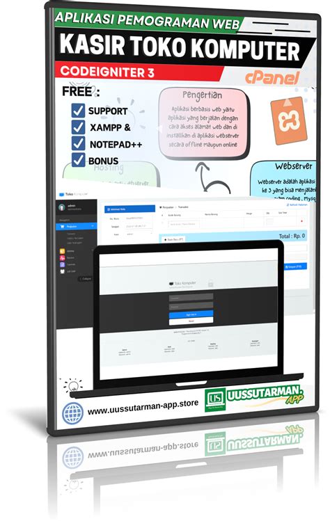 UUSSUTARMAN-APP – Jual Aplikasi Penjualan Toko Komputer (Codeigniter) - Sistem Offline