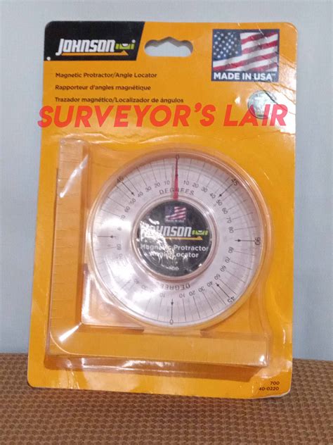 Johnson Magnetic Protractorangle Locator Lazada Ph
