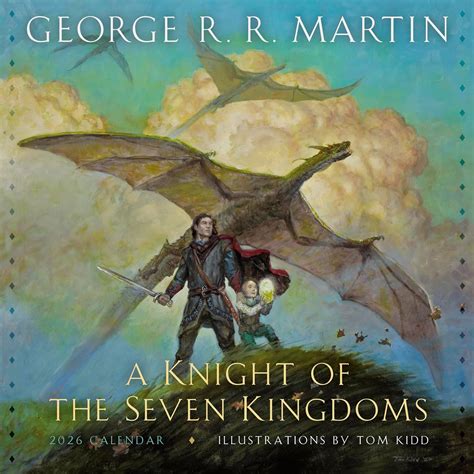 2026 A Knight Of The Seven Kingdoms Calendar Objects Of Ice And Fire