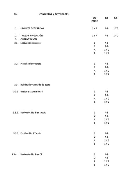 Formato Para Generadores De Obra 250123 Pdf Componentes Ingeniería Estructural
