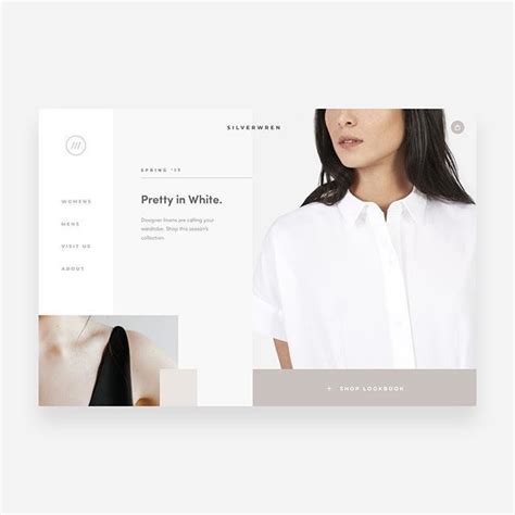 Feminine Webdesign And Branding In Magazine Layout Minimalist Feminine Webdesign