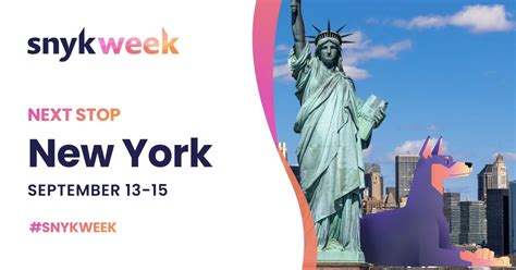 snykweek new york in the cloud snyk