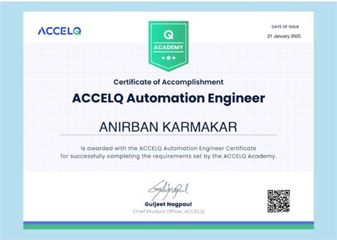 Automationtesting Accelq Certifiedengineer Professionalgrowth