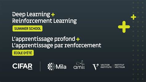 Pleased To Have Been Accepted To The 2020 Dlrlss Hosted By Cifar Mila Quebec Artificial