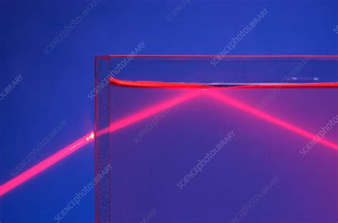 Refraction And Total Internal Reflection Stock Image C003 3578