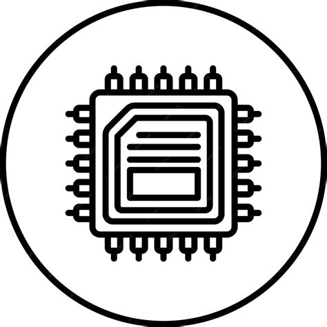 Premium Vector Cpu Processor Vector Icon Illustration Of Technology Iconset