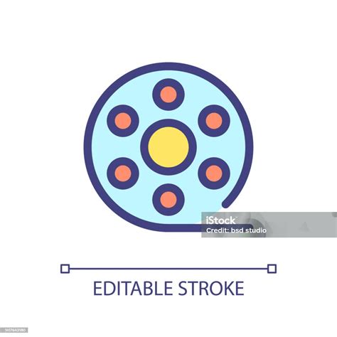 필름 릴 픽셀 완벽한 Rgb 컬러 Ui 아이콘 개념에 대한 스톡 벡터 아트 및 기타 이미지 개념 그래픽 사용자 인터페이스