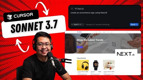 Building A Nextjs App Using Cursor And Claude Sonnet 37 Youtube