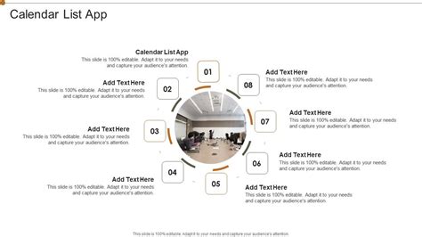 Calendar List App In Powerpoint And Google Slides Cpb PPT Template