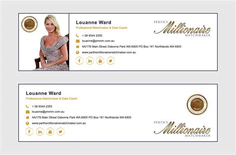 Entry 12 By Gravitygraphics7 For Design Clickable Email Signatures Freelancer