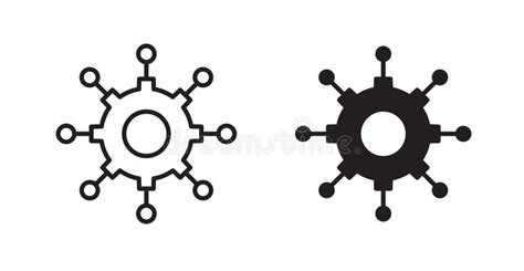 BPM Thin Line Vector Icon Set Stock Vector Illustration Of Graphic Financial