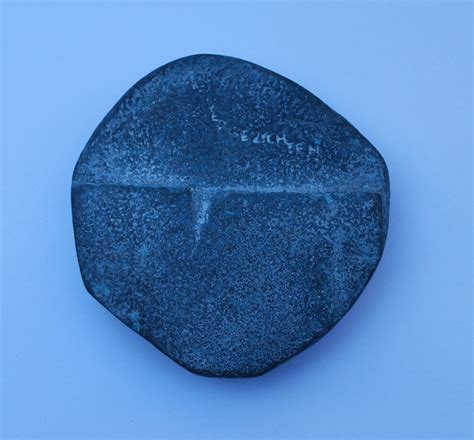 Kunstmedaille Catrien Van Amstel Bronzen Penning Vereniging Voor Penningkunst Vergezichten