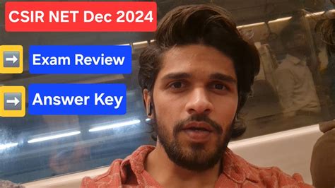 Csir Net Dec 2024 Exam Analysis Csir Net Physical Sciences Paper