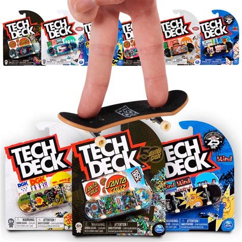 Tech Deck Fingerboard Skate De Dedo Profissional Sunny Skateboard