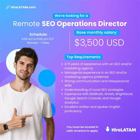 hirelatam on linkedin remotejob seo marketing hirelatam