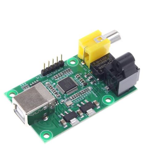 Digital Interface Module USB To SPDIF Coaxial Optical I S SA Bit KHz Audiophonics
