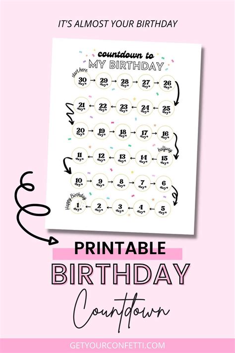 Printable Countdown To Easter Artofit