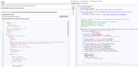 Trouble With Typescript Generator For X Form Urlencoded Endpoint