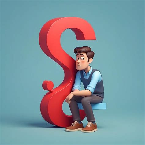 Premium Photo Confused Man Thinking In A Thoughtful Pose With Question Mark Choice Problem