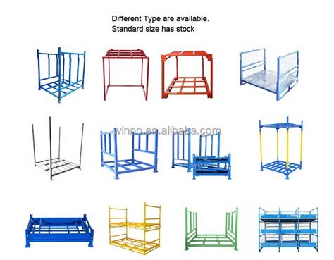 Durable Warehouse Storage Heavy Duty Stacking Frames
