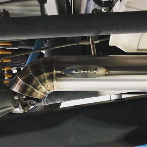 Navara NP300 3 5 Stainless Steel DPF Back Diff Dump Lobster Tip Exhaust System CRG Fab