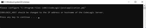 windows install codelogic documentation