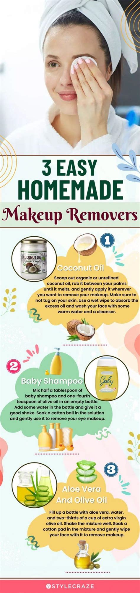Homemade Makeup Wipes With Coconut Oil Saubhaya Makeup