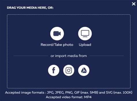 Uploading An Image  Jpeg Png  Svg Powtoon Business