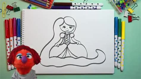 Rapunzel Nasıl Çizilir Prenses 2 Resim Çizme نقاشی راپانزل نماشا