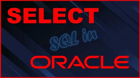Select In Oracle Full Structure Tips And Tricks Sql Plsql Youtube