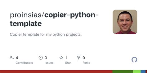 Github Proinsiascopier Python Template Copier Template For My