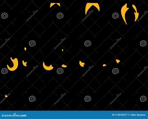 Sprite Sheets Flame Ready For Games Stock Illustration Illustration Of Flame Disappearance