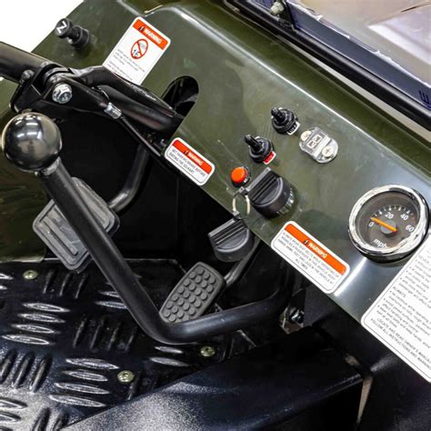 Massimo Mini Classic Military Style Jeep For Sale Pioneer Powersports