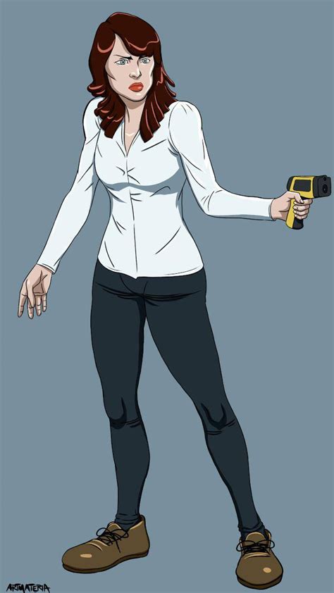 Phasmophobia Characters Illustrated Female Player 1 Scrolller