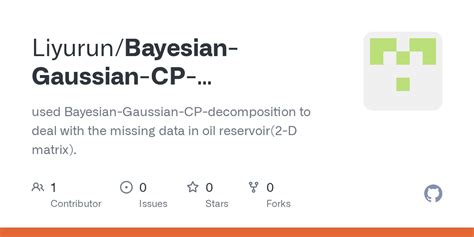 Github Liyurunbayesian Gaussian Cp Decomposition Used Bayesian