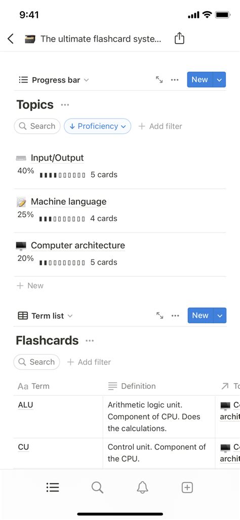 Notion Template Gallery The Ultimate Flashcard System