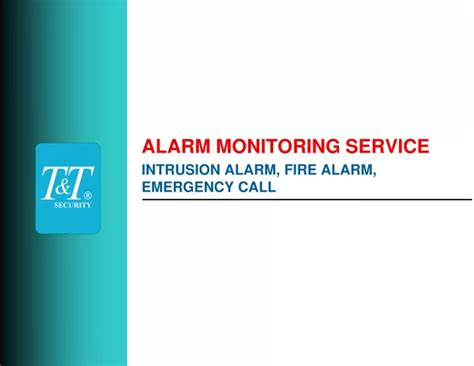 PPT Secure Alarm Monitoring Service For Ultimate Protection PowerPoint Presentation ID