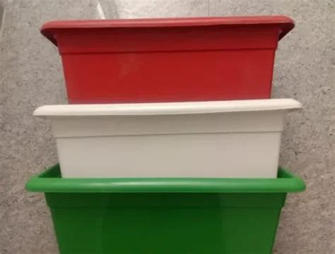 Large Rectangular Window Planter Durable Plastic Pot For Indoor And