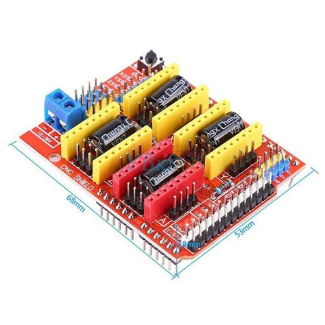 Arduino Cnc Shield A4988 Uyumlu Cnc 3d Printer Step Motor Emay Center Alışverişte Yeni Merkez