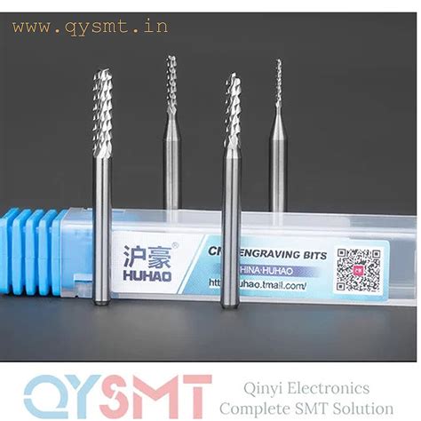 Pcb Router Drill Bit For Robotic Pcb Routing Machine Qysmt