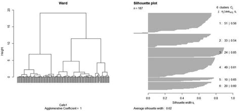 Cluster Tree And Silhouette Plot Cluster Analysis Was Used To Detect