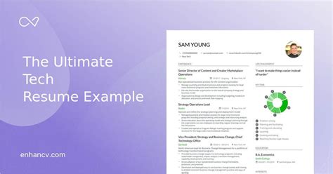 Tech Resume Examples And Skills You Need To Get Hired
