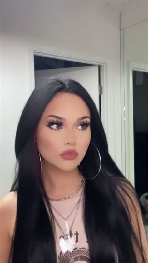 We Heart It Maggie Lindemann Megan Fox Hot Large Hoop Earrings