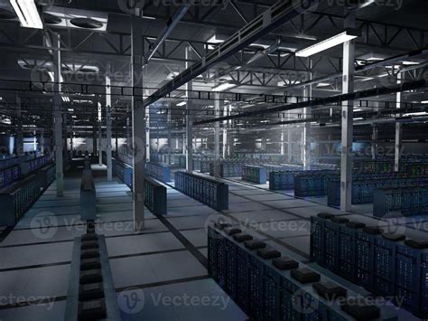 Server Room Arrays Processing Neural Network Datasets Model Outputs