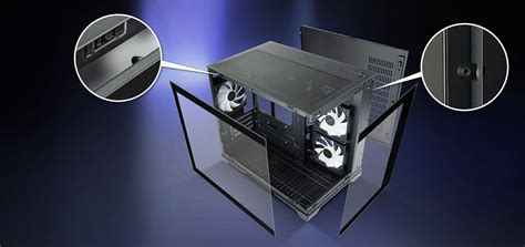 Vxn Evo Tecware Dual Chamber Matx Argb Case