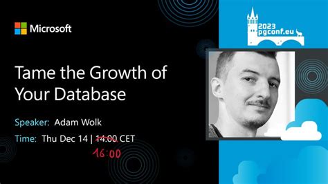 Adam Wołk On Linkedin Pgconfeu Postgresql