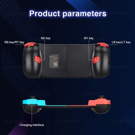 D3 Smartphone Game Controller Wireless Bluetooth Controller For Android Ios Retractable Gamepad